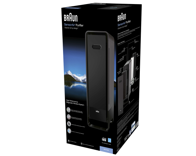 Braun SensorAir™ Air Purifier High Performance Diagnostic Filtration ...