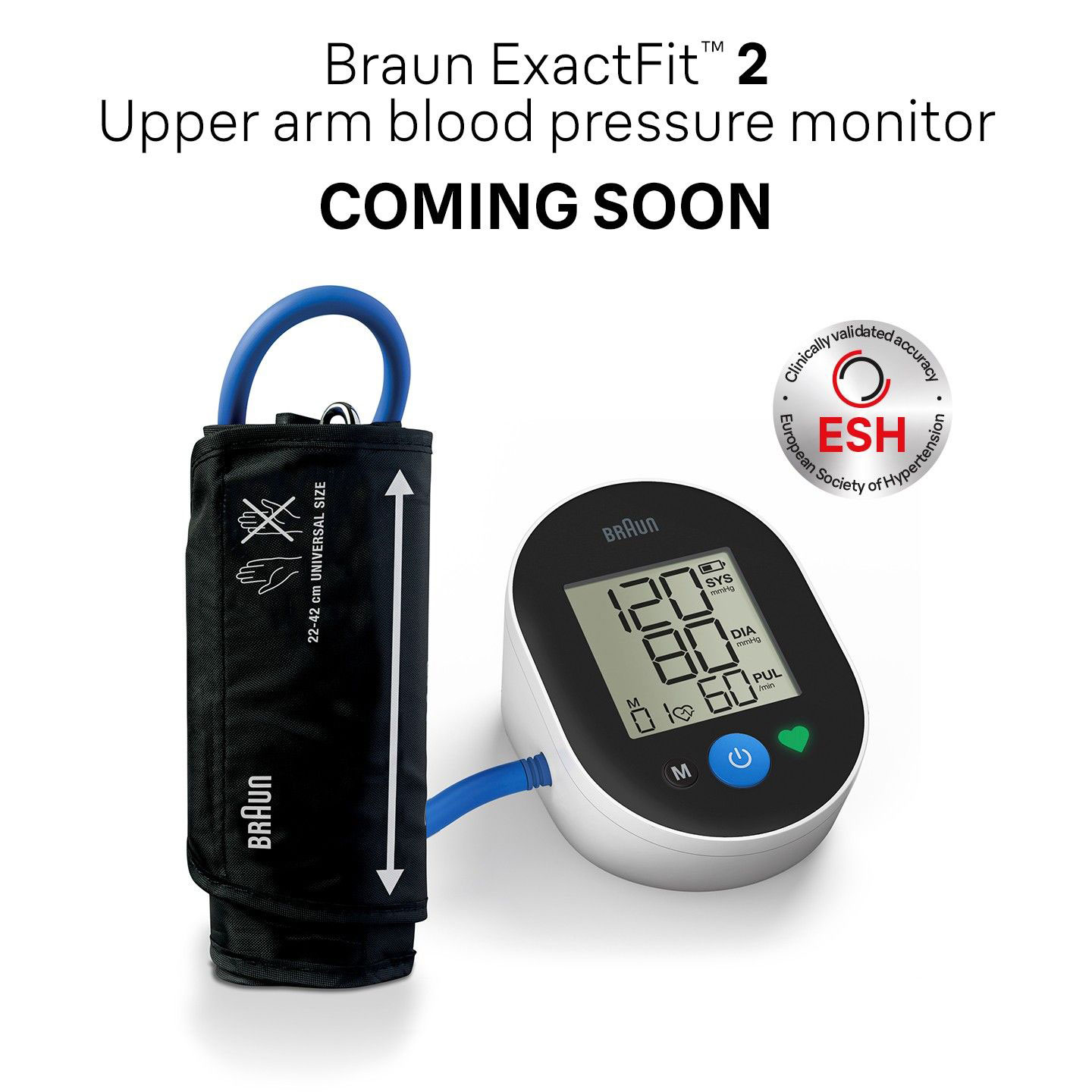 Braun ExactFit™ 2 Upper arm blood pressure monitor - Braun Healthcare UK
