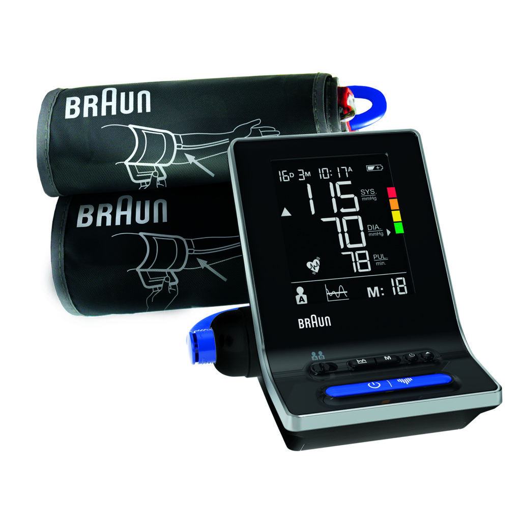 ExactFit 3 Upper Arm Blood Pressure Monitor (Walmart Exclusive) - Braun ...